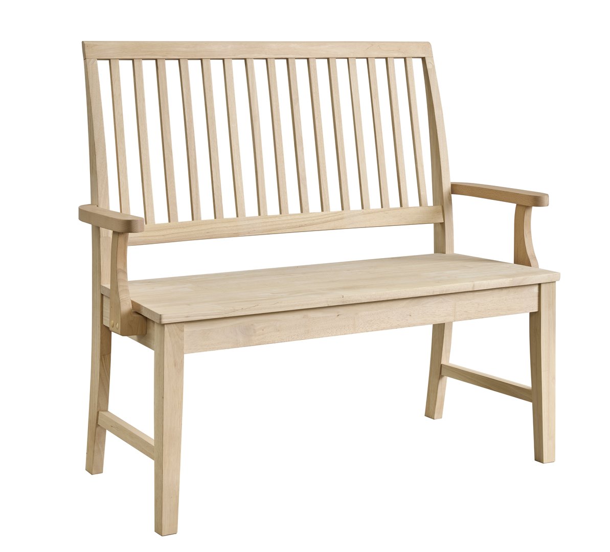 Mission Bench with Arms | John Thomas Furniture