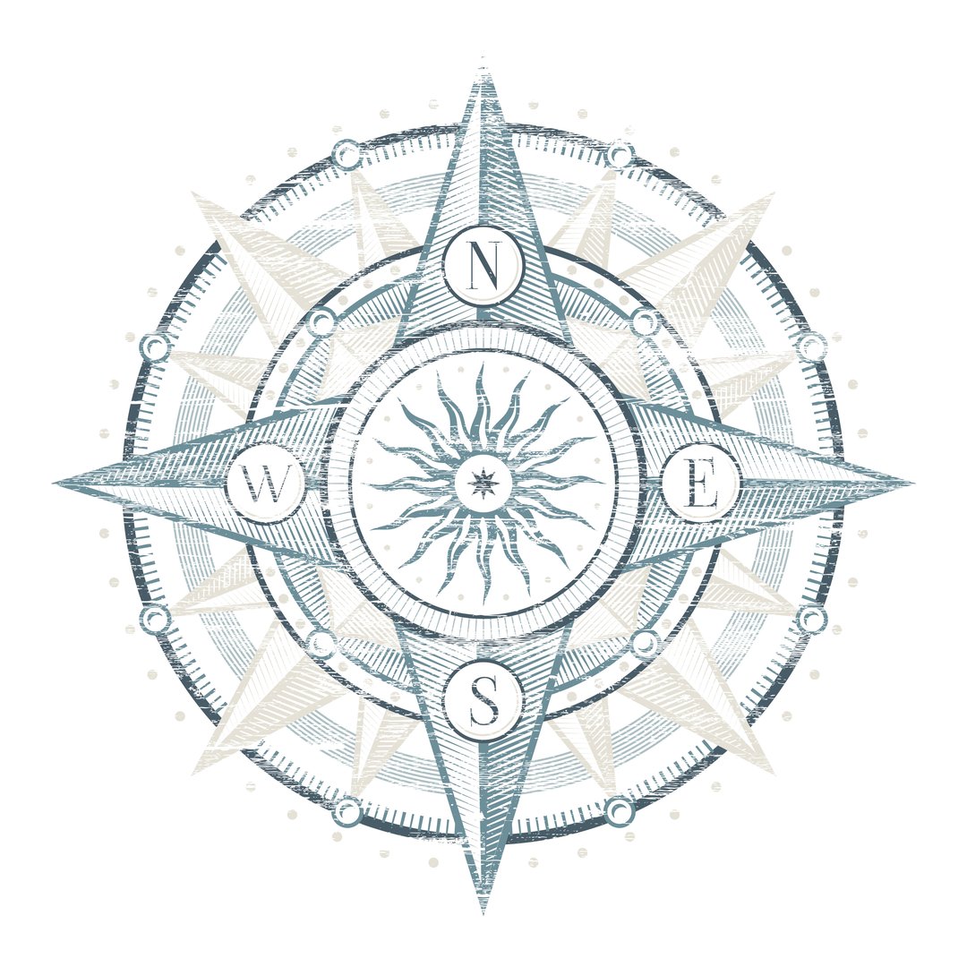 Aged Winds Compass | John Thomas Furniture