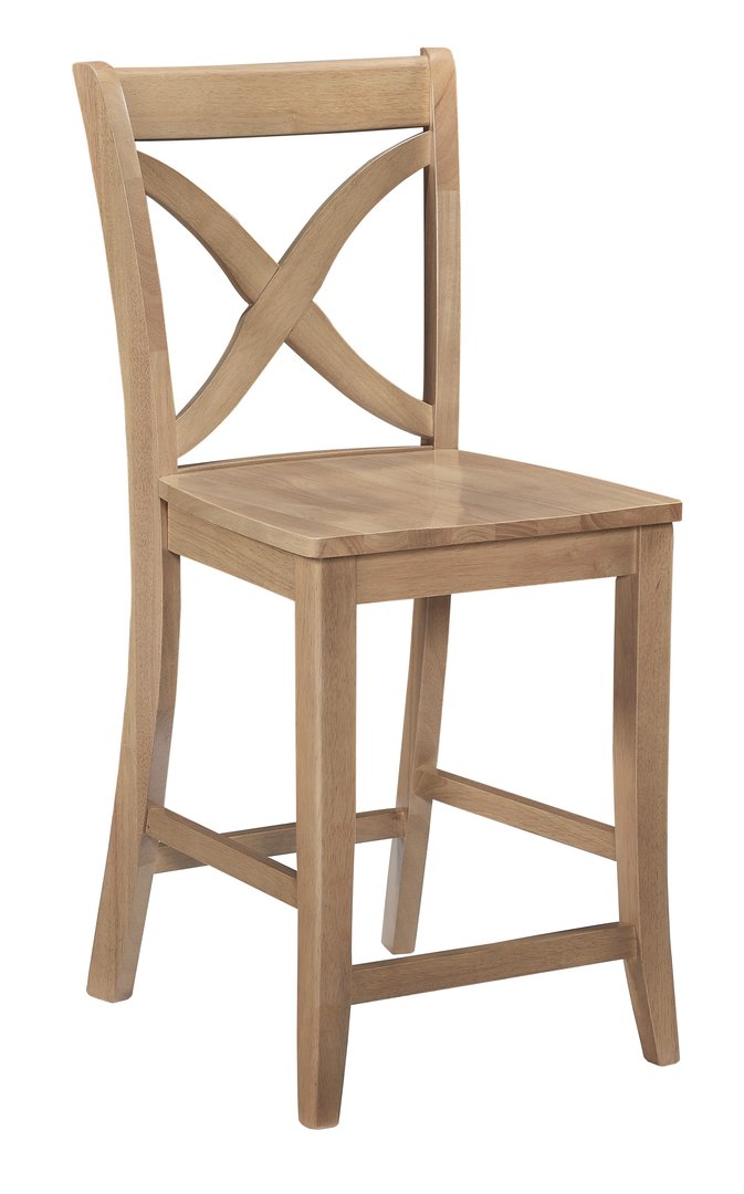 Cosmopolitan Collection - 24"H Salerno Stool in Honey | John Thomas ...