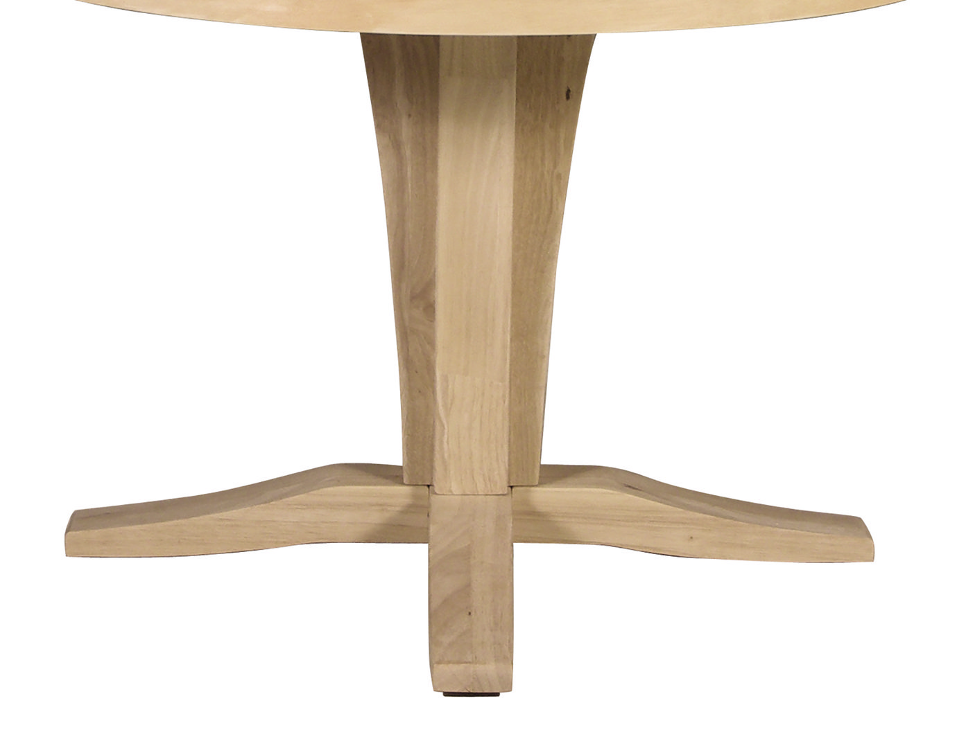 Build Your Own Pedestal Table w/ 30"H Verano Pedestal for Solid Tops ...