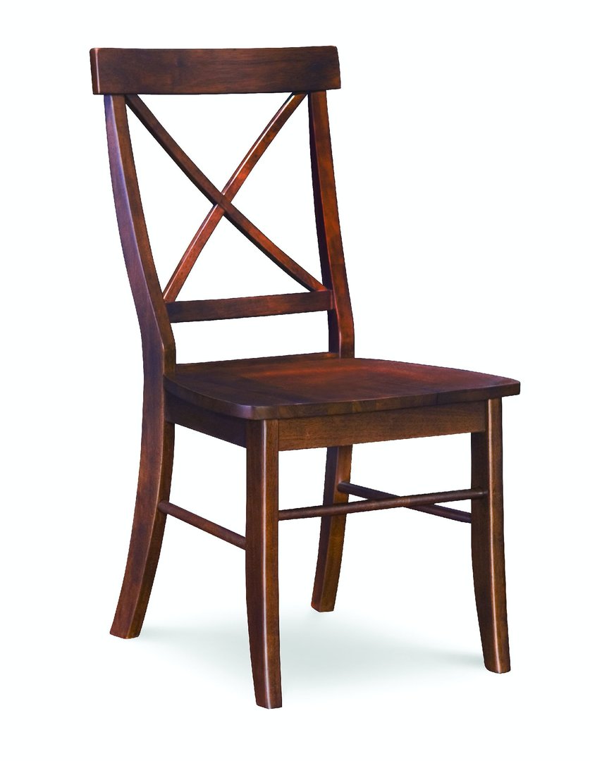 Dining Essentials - X-Back Chair in Espresso | John Thomas Furniture
