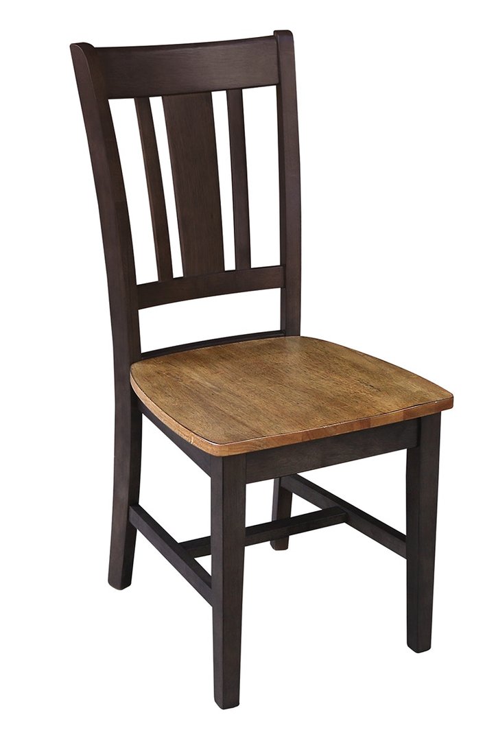 Dining Essentials - San Remo Chair in Hickory & Coal | John Thomas Furniture