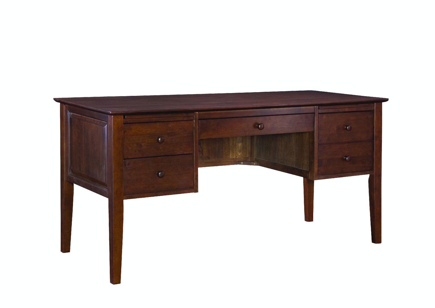 Home Accents - Lancaster Executive Shaker Desk in Espresso | John ...