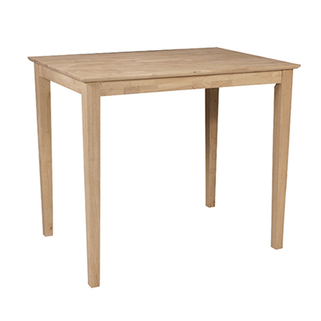 Rectangle Table Top w/ 36" Shaker Legs | John Thomas Furniture