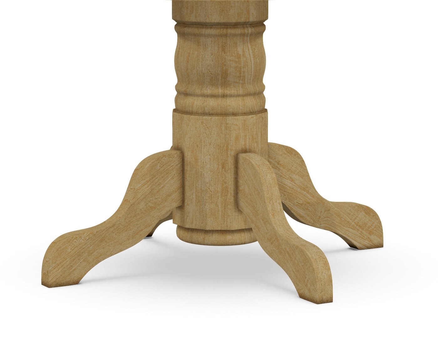 Build Your Own Pedestal Table w/ 30"H Turned Pedestal for Solid Tops ...