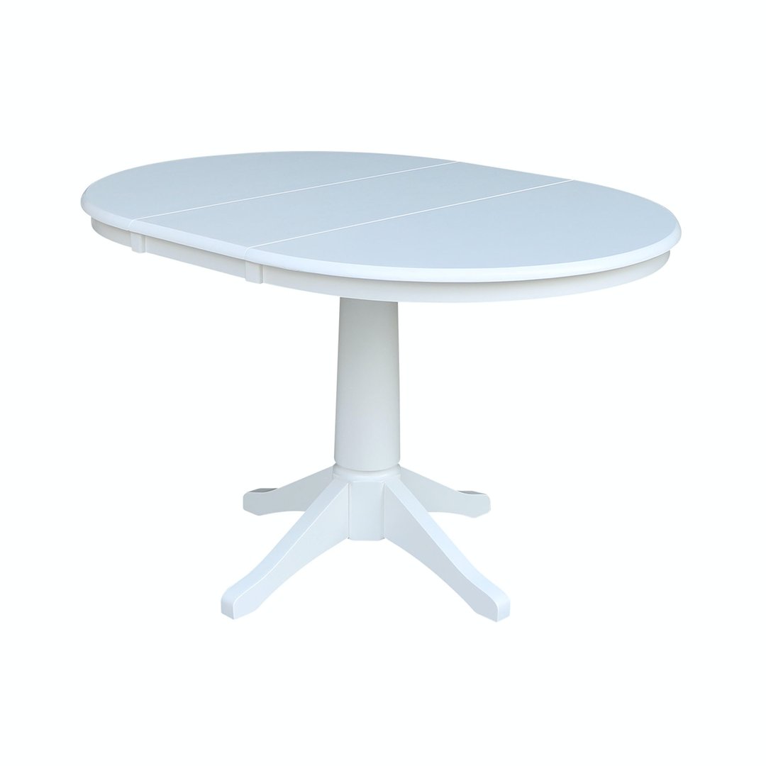 Dining Essentials - 36" Extension Table Top w/ 30"H Transitional ...