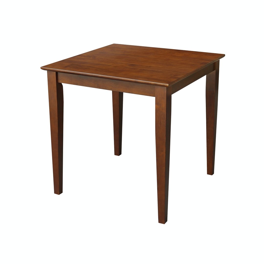 Dining Essentials - 30'' Square Table Top w/ 30'' Shaker Legs in ...