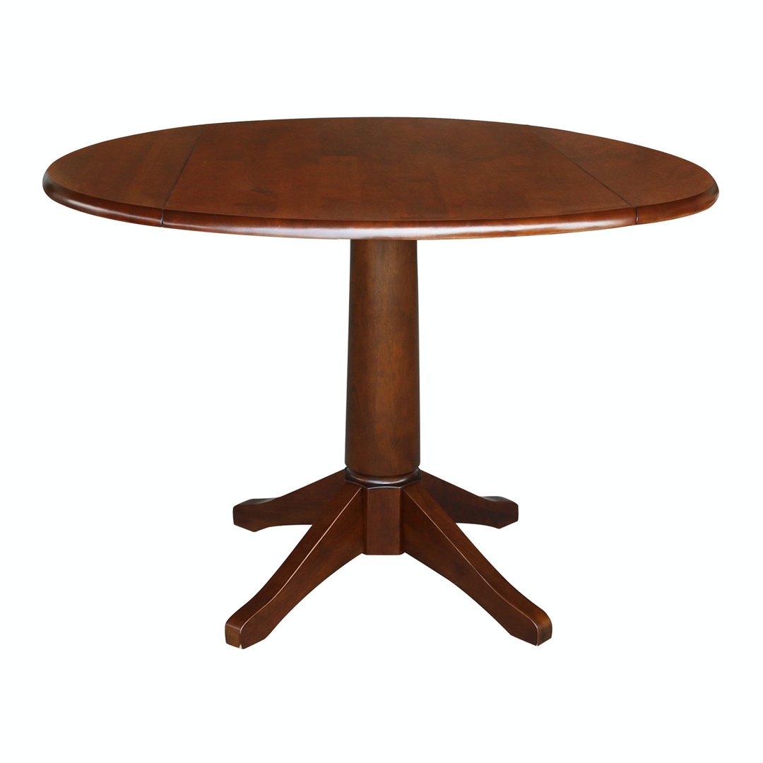 Dining Essentials - 42" Drop Leaf Table Top w/30"H Transitional ...